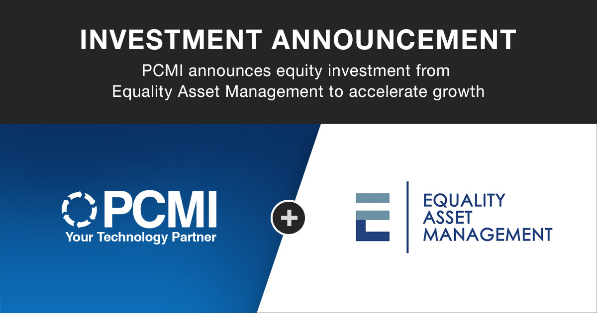 PCMI Announces Investment from Equality Asset Management to Accelerate ...